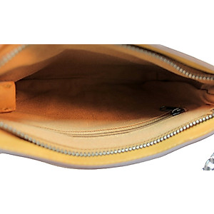 Genuine Leather Tooled with studd accents Small Cross Body Purse Handbag