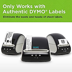 DYMO LabelWriter 550 Label Printer | labelmaker with Direct Thermal Printing | Automatic Label Recognition | Prints Address Labels, Shipping Labels, Barcode Labels and More | EU Plug