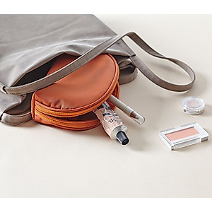 Mossio Cosmetic Bag, Lightweight Tote Bag Carry Case Travel Storage Black