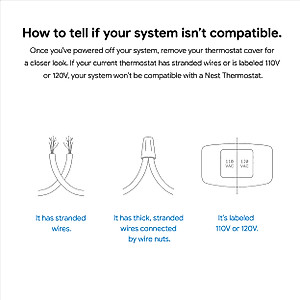 Google Nest Thermostat - Smart Thermostat for Home - Programmable Wifi Thermostat - Charcoal (Renewed)