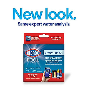 Clorox Pool&Spa 70000CLX 3-Way Test Kit, Blue, Package may vary