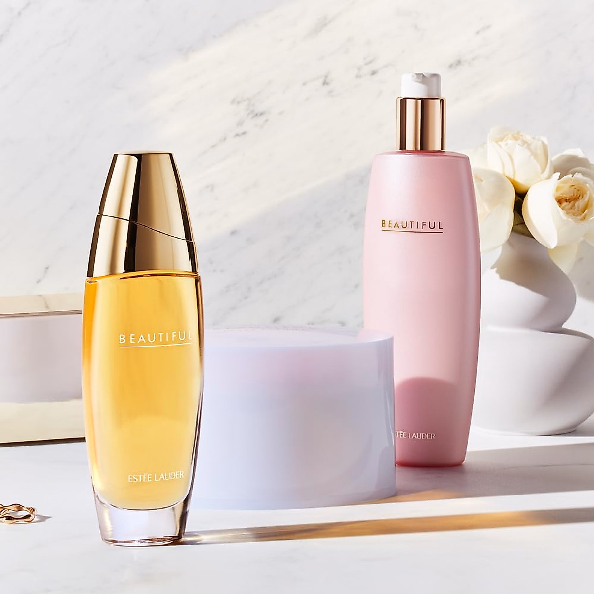 Estée Lauder Beautiful Eau de Parfum Spray with Notes of Rose, Lily, Tuberose & Orange Flower | Women's Perfume, 5.0 Fl Oz