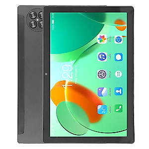 DAUERHAFT 10.1 Inch Tablet, Portable Tablet 8GB 256GB 2 in 1 5.0 for Students for Android 12.0 (US Plug)
