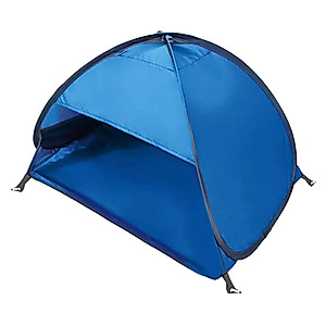 Mini Head Pop Up Tent Beach Sun Shelter Rabbit Tent House Bunny Teepee Bed Portable Sun Shade Canopy Windproof Sand Proof with Mobile Phone Stand,Mini Tent for Pets Small Pop Up Dog Tent