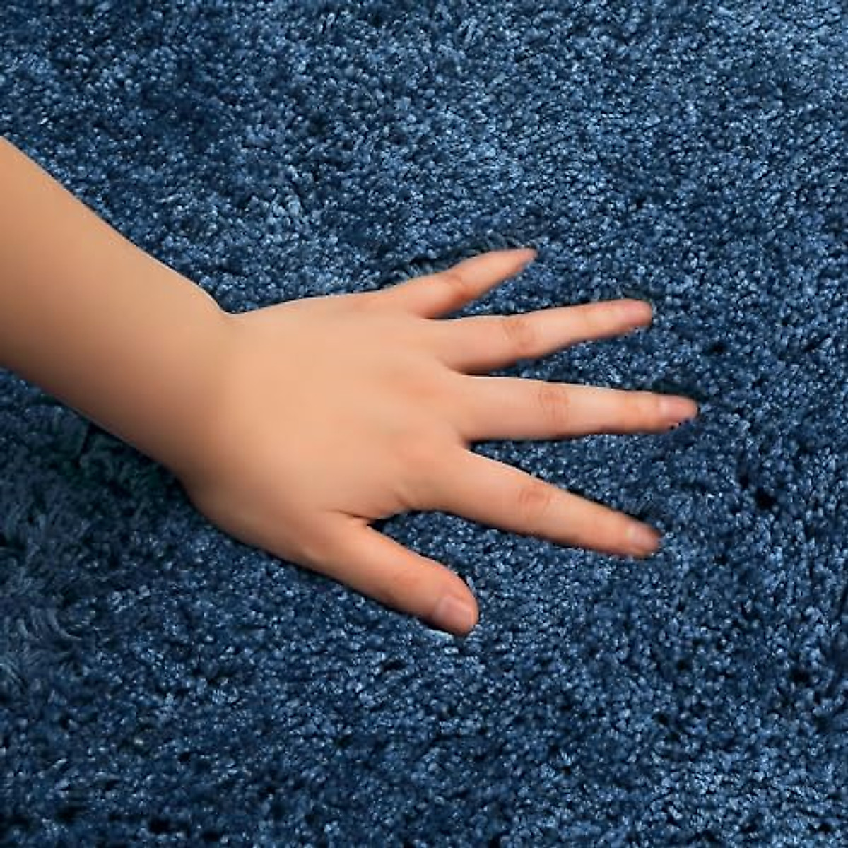 IMINROME Area Rugs 9x12 Modern Plush Large Rug Solid Rug Super Soft Rug Fluffy Shag Carpet Large Fuzzy Plush Throw Rug,Large Shaggy Floor Big Carpets for Bedroom Kids Home Decor