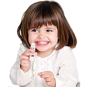 7-Pack Pomegranate Lip Balm Gift Set by Naturistick. 100% Natural Ingredients. Best Beeswax Chapstick for Dry, Chapped Lips. Made in USA