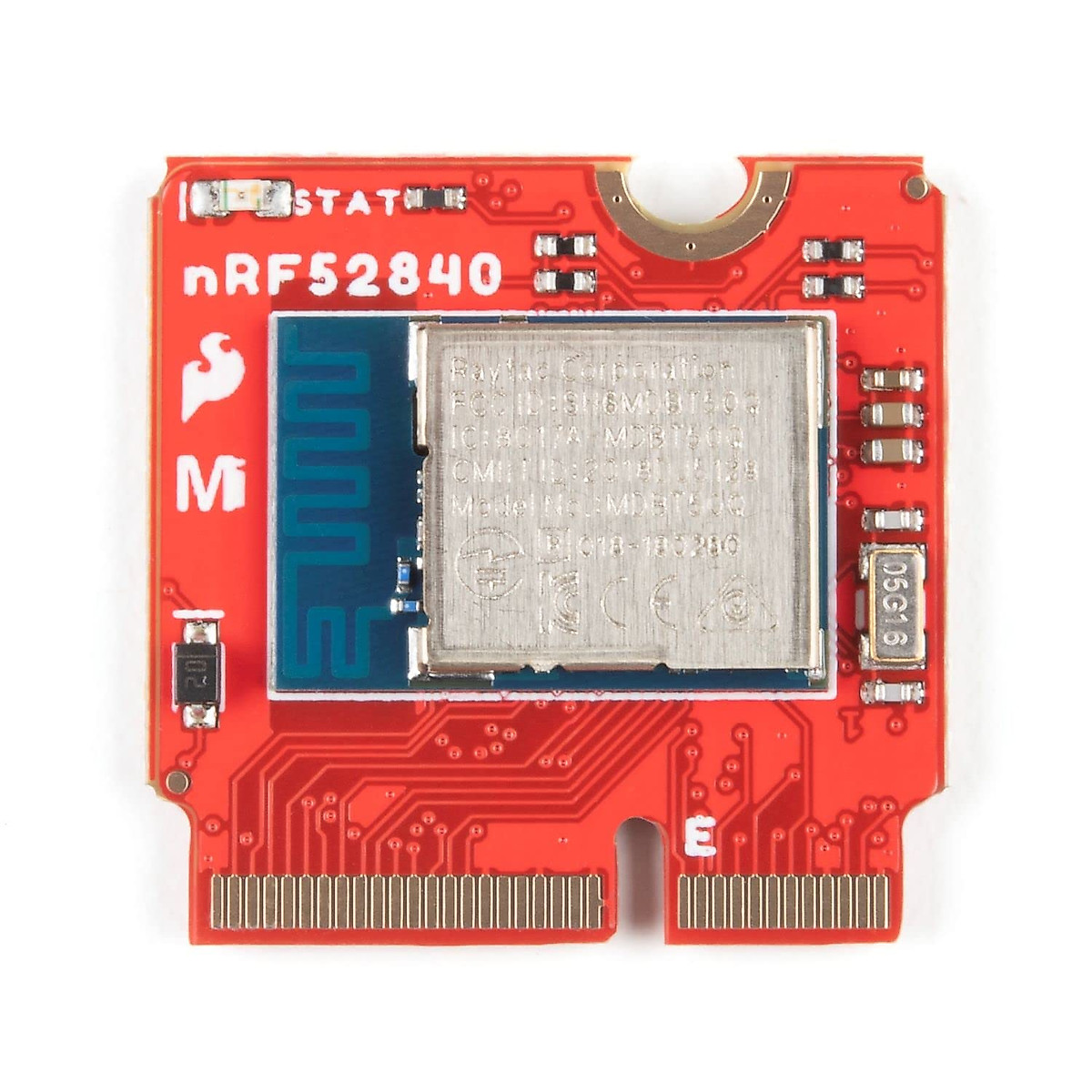 SparkFun MicroMod nRF52840 Processor - Modular Interface Ecosystem That Connects nRF52840 microcontroller/Processor Board to Various/Carrier Board peripherals