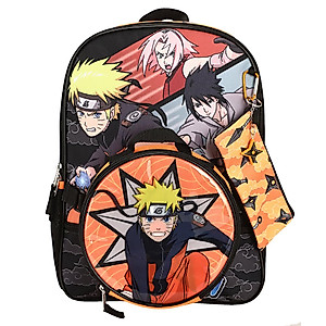 Naruto Shippuden 5-Piece Backpack Set