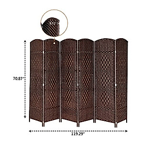 USAStock Beautiful Scenery Decorative Privacy Screen Outdoor Divider 119.29x 70.87 x 0.67 Privacy Screen and Modern Artwork