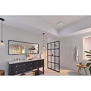 110 CFM Bathroom Exhaust Fan with CleanCover™ Grille, ENERGY STAR