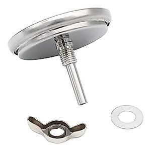 Grill Temperature Gauge for Char-Broil Grills, 3 Inch Diameter, Accurate BBQ Grill Smoker Thermometer Gauge Replacement