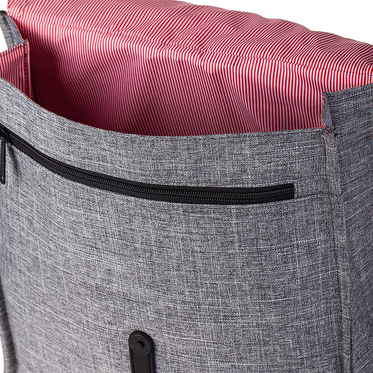 Herschel Supply Co. City Mid-Volume Raven Crosshatch One Size