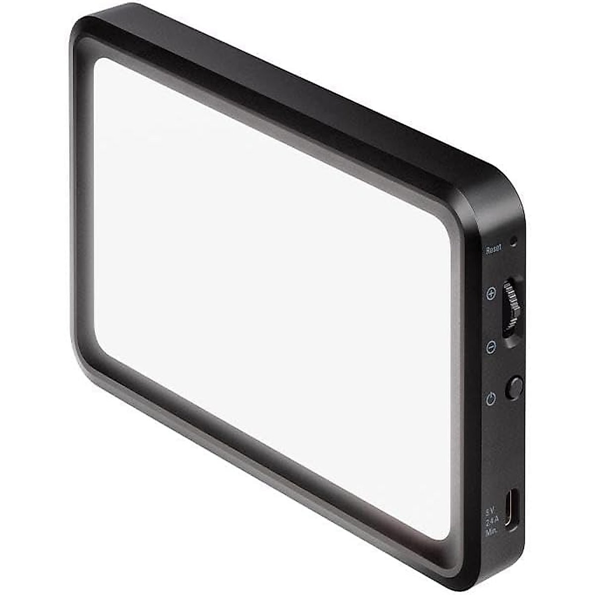 Elgato Key Light Mini – Rechargeable Vlogging Light, Wi-Fi Control Brightness – Color Temp, Perfect for Streaming, Gaming, Video Conferencing, Easy-use App: PC/Mac/iPhone/Android, Black (Renewed)