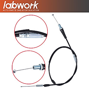 labwork Throttle Cable Line Replacement for Yamaha Bear Tracker 250 Wolverine 350 Kodiak 400 Big Bear 350 1993-2005