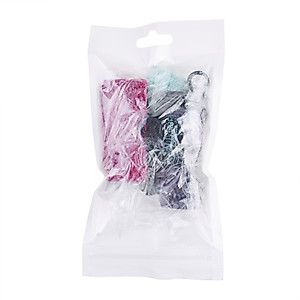 Beautyflier Cute Elastic Lip Balm Holder Keychain, Lipstick Sleeve Chapstick Sleeve Holder for Burts Bees Chapstick