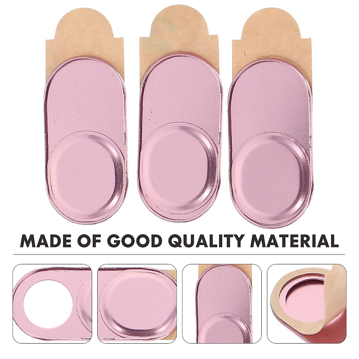 Gatuida 3pcs Privacy Cover Tablet Camera Covers Computer Camera Webcam Cover Slide Computers Laptops Tablet para Niños Camera Covers for Laptop Aluminum Alloy Patch Slider Protective Case