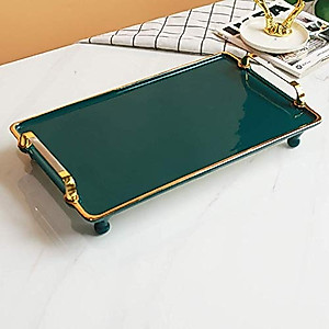 TFIIEXFL Design 5 Piece Ceramic Bathroom Accessory Set, Soap Dish, Tooth Brush Holder, Soap Dispenser, Tumbler