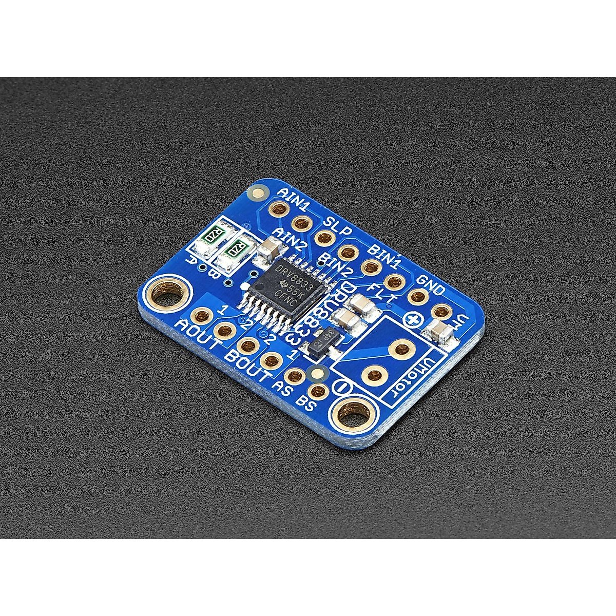 Adafruit (PID 3297 DRV8833 DC/Stepper Motor Driver Breakout Board