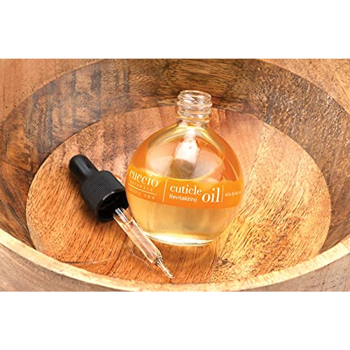 Cuccio Naturale Revitalizing- Hydrating Oil For Repaired Cuticles Overnight - Remedy For Damaged Skin And Thin Nails - Paraben /Cruelty-Free Formula - Milk And Honey - 2.5 Oz