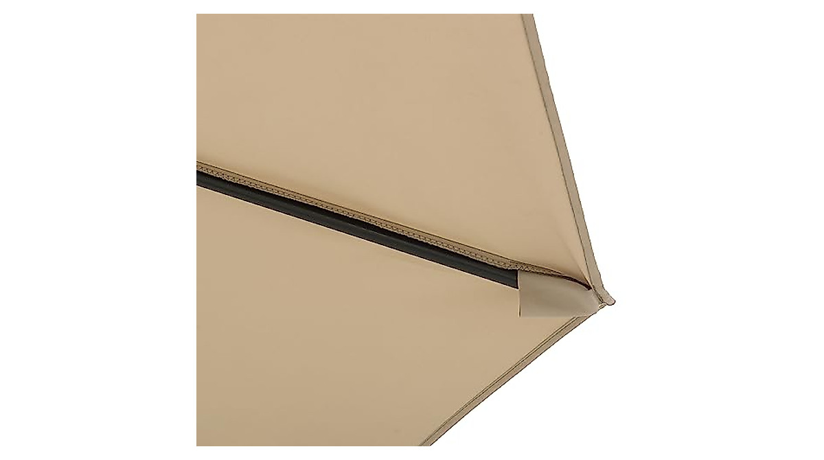 Sunjoy Triple Canopy Umbrella - Spacious Shade Solution