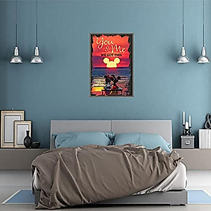 uohqhi 5D Diamond Art Cartoon, Cartoon Round Diamond Art Kits for Adults, Cartoon Diamond Painting for Festival Gift(12X16inch)