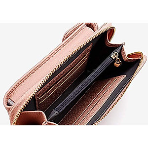 Valentoria Womens Crossbody Bag Cell phone Wallet Small Shoulder Purse Leather Card Handbag