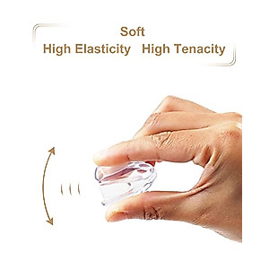 24 Pcs Table Corner Protector Baby Safety, Includes 12 Pcs Thickened L-Shaped Baby Proofing Corner Guards and 12 Pcs Spherical Corner Bumpers for Furniture