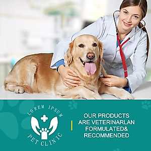 PLSHSBSE Hemp Calming Chews for Dogs, 110PCS Calming Treats for Dogs Anxiety Relief, Calming Aids for Dogs with Melatonin & Valerian Root, Calming Dog Chews for All Breeds & Sizes (Duck Flavor)