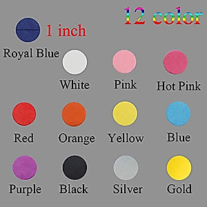 1 inch Tissue Paper Confetti 5000 pcs Circle Confetti Wedding & Birthday Party Decoration Royal Blue