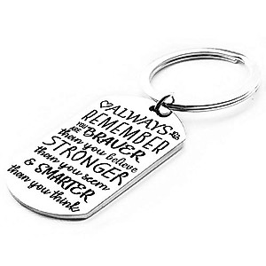 Mens Stocking Stuffers for Men Under 10 Dollars Inspirational Keychain Teenage Boys Gifts Ideas Key Chains For Teenagers Boy Keychains For Teen Girls Stocking Stuffers Graduation