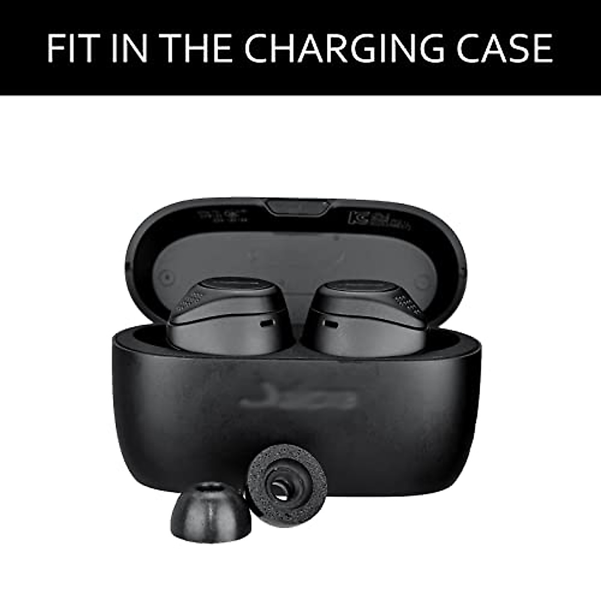 Earbuds Memory Foam Eartips Tips Compatible with Anker Life P2 P3 A2 A1 DOT2 Liberty air x/air 2 / air 2 pro/air 3 pro / 2 PRO sunsang Galaxy Buds Plus/Galaxy Buds/Elite 75t 65t (Large)