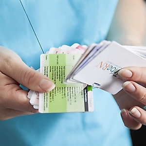 Badge Guru Medical Flash Cards - Lab Values Reference Cards for Nurses, Doctors, EMTs, Nursing Students and Med School Students (Lab Values)