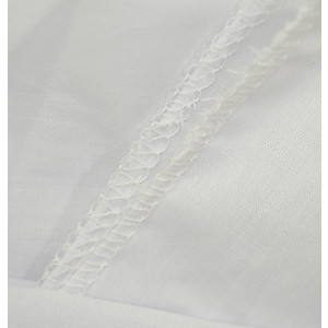 Children’s Factory Hanging Rest Mat Sheet, AFB5706, White Classroom Nap Mat Sheet, Poly-Cotton Blend, Machine Washable, For Daycare, Preschool or Playroom Use