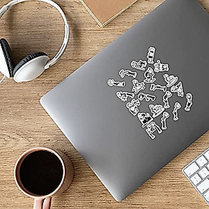 Stickers 20 Pcs Per Pack Diary Colorful of Aesthetic A Laptop Wimpy Waterproof Kid Vinyl Bike Bumper Car Luggage Skateboard Water Bottle Guitar