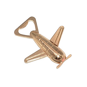 YYaaloa Airplane Bottle Opener with Exquisite Packaging, 12 Pcs Airplane Bottle Opener Beer Accessories Metal Stainless Steel Bottle Opener, Best Groomsman (Style 1)