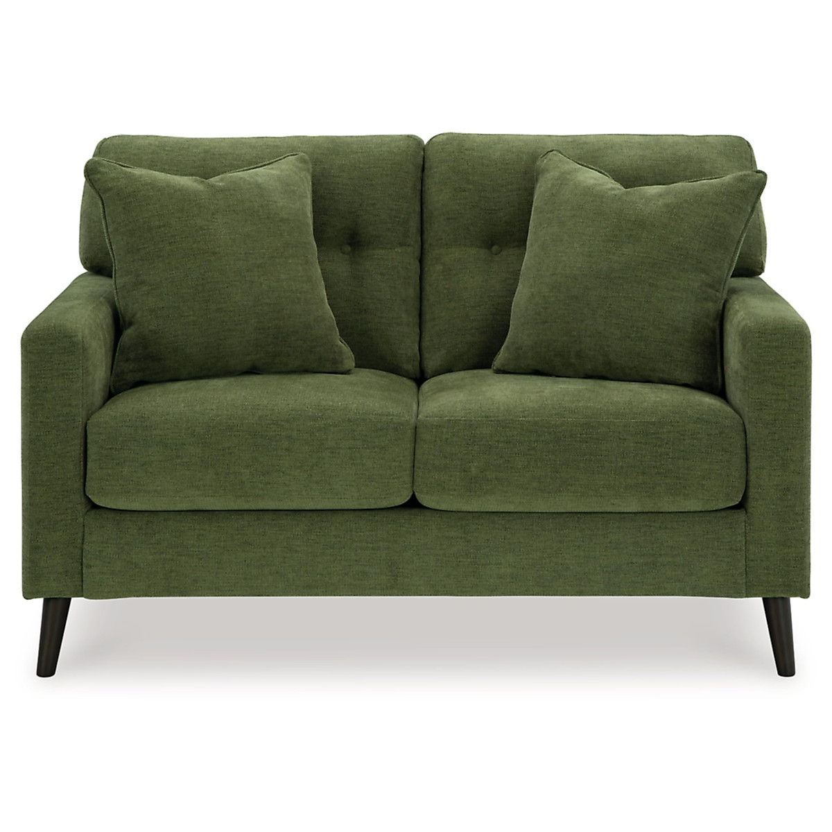 Signature Design by Ashley Bixler Loveseat Love Seats, 57" W x 38" D x 37" H, Green