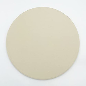 10inch Cordierite Pizza Baking Stone Calzones Bake Sourdough Bread Stone (25.4cm)