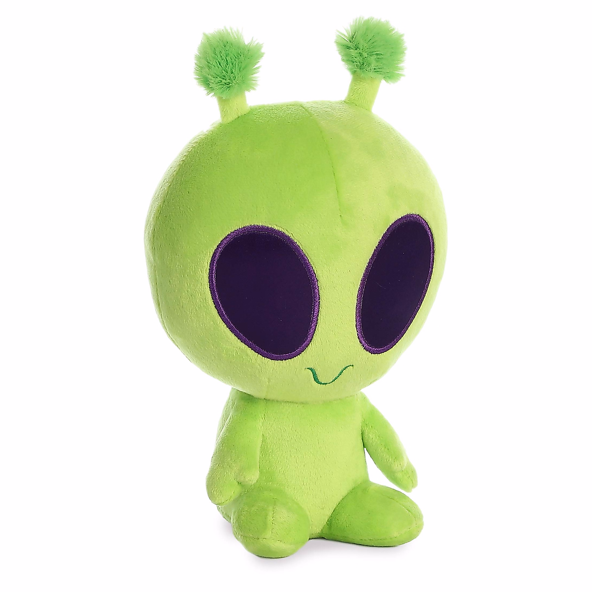 Aurora® Interstellar Galactic Cuties™ Twitch Light Up Alien Stuffed Animal - Cosmic Companions - Illuminating Fun - Green 8 Inches