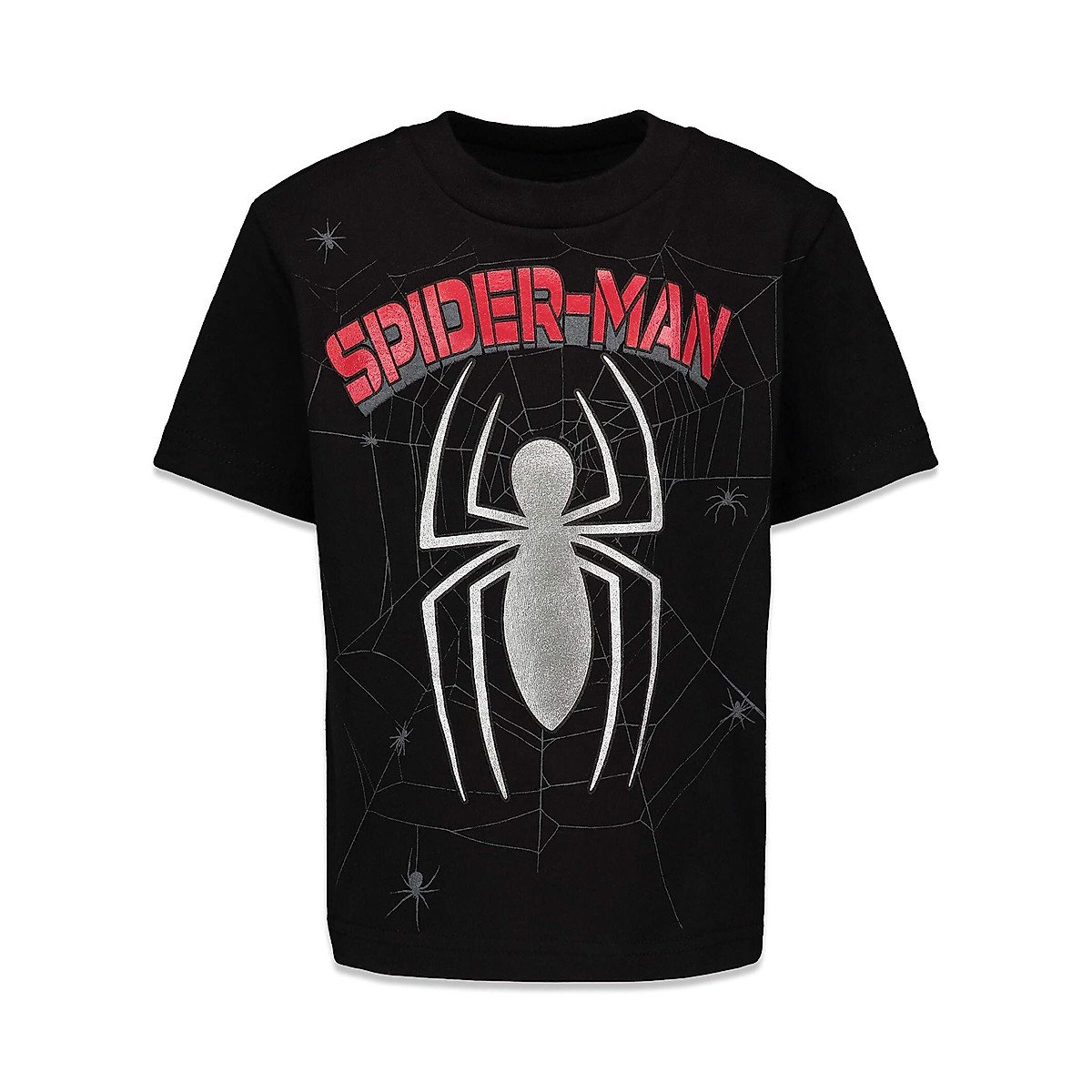 Marvel Spider-Man Big Boys 4 Pack T-Shirts Spiderman 10