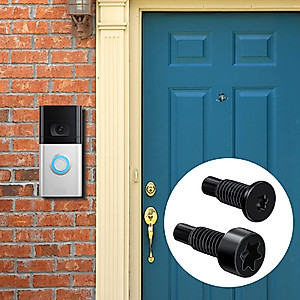 Doorbell Screws, (4Set/40pcs) T5,T16 Doorbell Security Screws Accessories Compatible with Video Doorbell, Video Doorbell 2 and Pro Screws Replacement