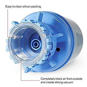 Dolphin Water Pump 8080 - BPA-Free Manual Drinking Water Pump - Fits Most 5-6 Gallon Water Coolers