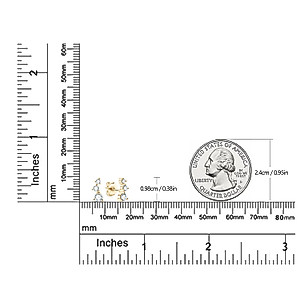 14k Gold Plated Crawler Earrings for Women, Moissanite Diamond Cartilage Earrings 925 Sterling Silver Earring Hypoallergenic Christmas New Year Anniversary Birthday Mothers Day Gifts for Her Wife Mom