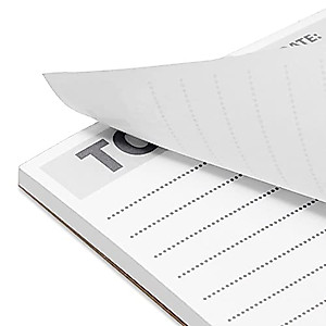 6 Pack To Do List Notepads, Daily Reminder Checklist (8.5 x 5.5 In, 60 Sheets Each)