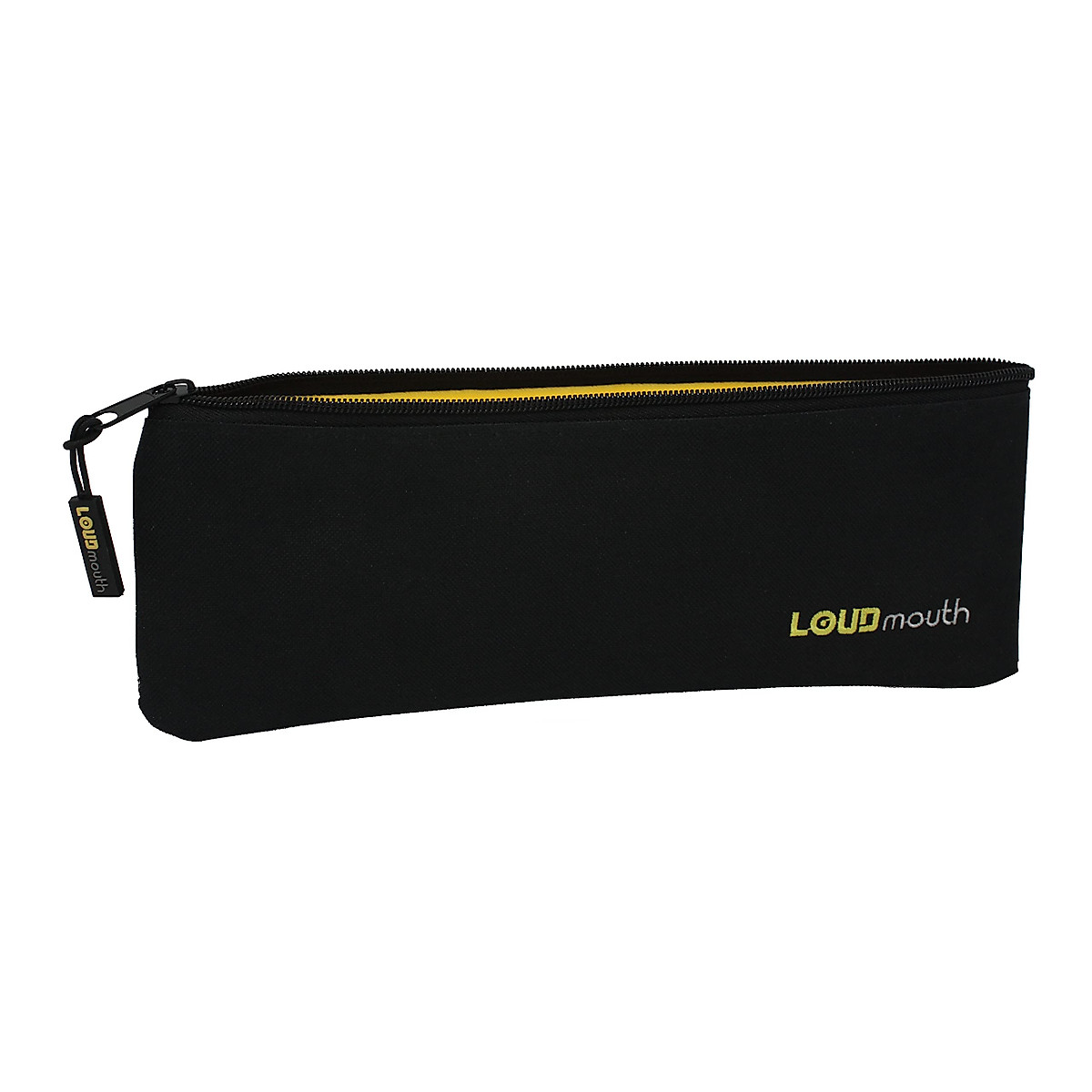 LOUDmouth Long Zippered Pouch for Large Wireless Microphones | Mic Bag | 12.5" x 4" (1 Pack)