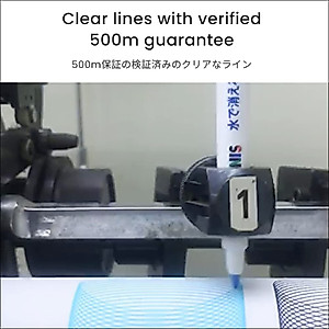 LEONIS Water Erasable Fabric Marking Pen Blue 5 Count Pack [ 78008 ]