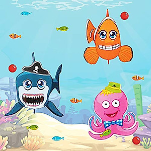 ArtCreativity Make Your Own Sea Life Sticker Assortment, Set of 24 Sheets, Unique Arts ‘n Crafts Activity Supplies Kit for Kids, Sticker Prize, Fun Birthday Party Favor, Goodie Bag Filler