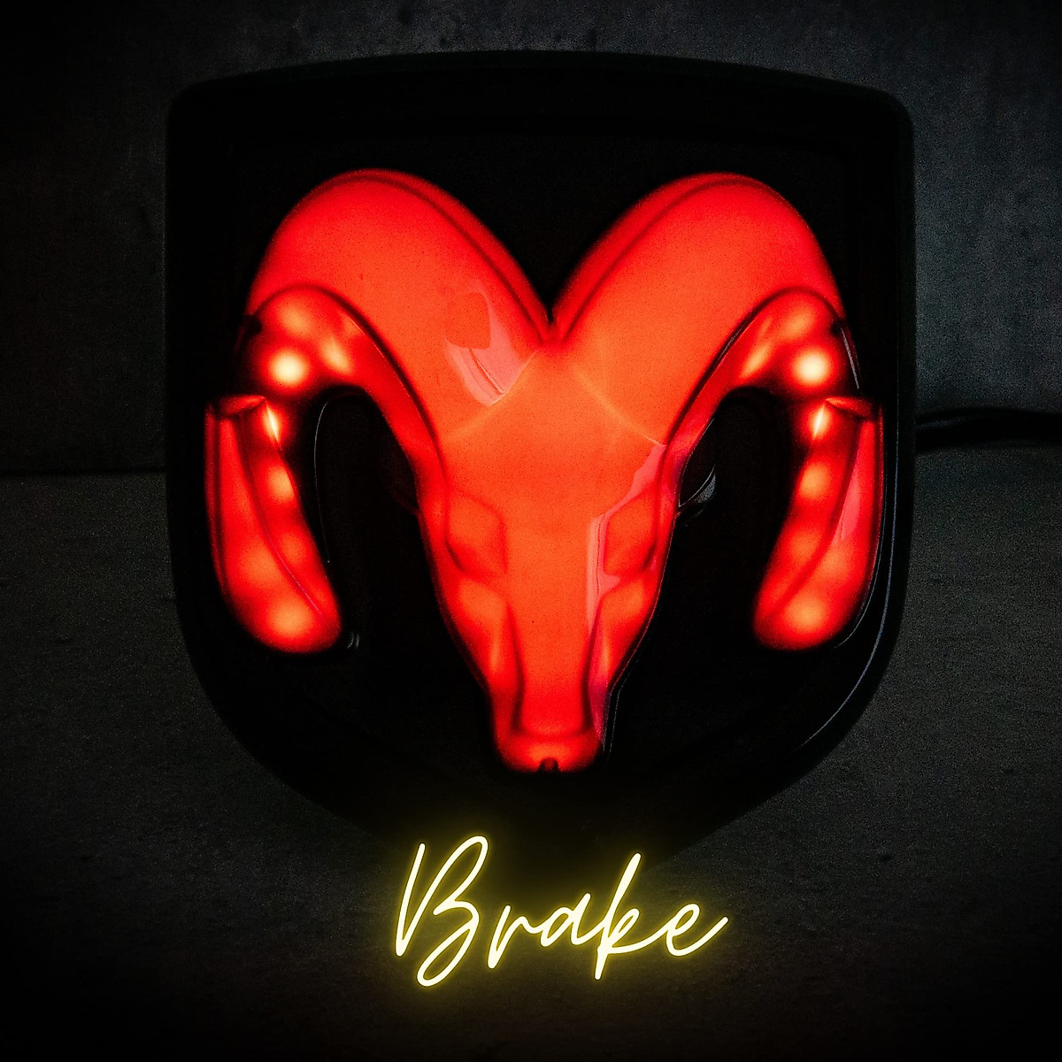 Autogem Officially Licensed RAM Hitch Cover (Black)