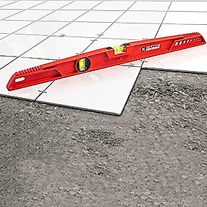 Kapro - 730 Topcast Mason Cast Level - For Masonry and Tilework - Features Shock-Resistant Vials and Strike Pads - Heavy Duty Aluminum - 32 Inch