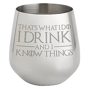 Integrity Bottles Choose your Drinking Glass Quotes, That's What I Do, Wine Glass, Whiskey Glass, Pint Glass, Coffee Mug, Stainless Steel