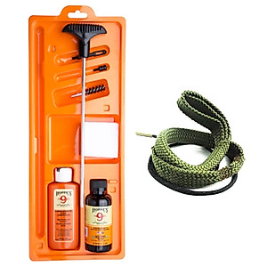 9mm KIt with Cleaner, Oil, Rod, Brush, Patches Plus Cleaning Snake